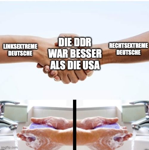 DDR-Einigkeit der Extreme - Memes - Schlechte Witze